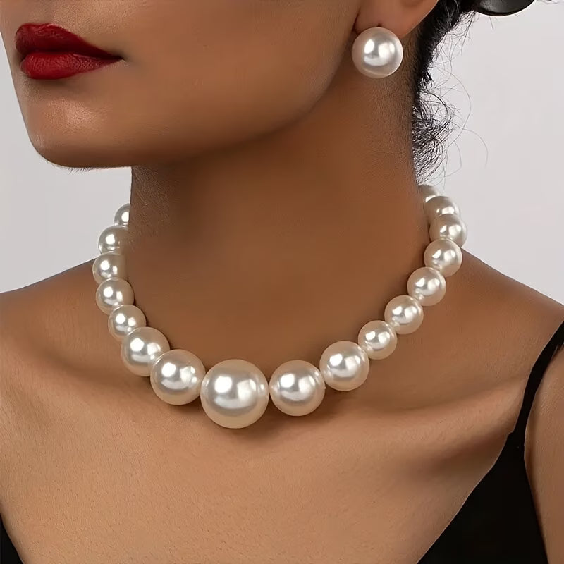 Classic Luxe Pearl Jewelry Set – Adelia Voss